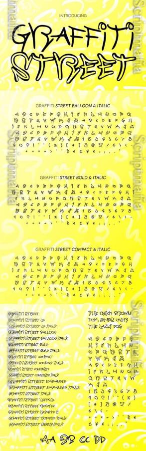 Graffiti Street Font » SCRiPTMAFiA.ORG | Download Full Nulled Scripts