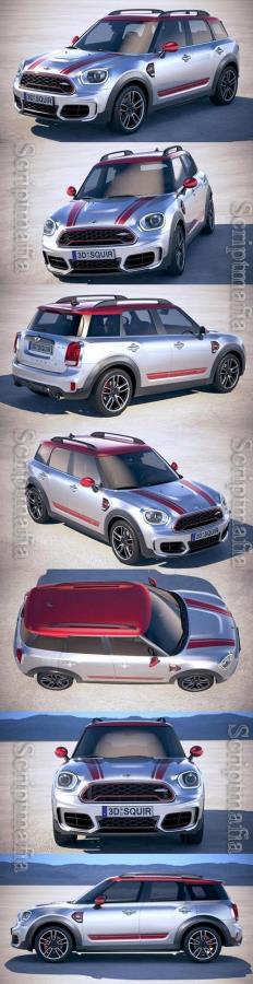 Mini Countryman John Cooper Works 2020 - 3d model » SCRiPTMAFiA.ORG ...