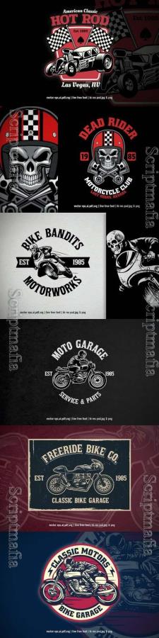 Motorcycle club rider vintage logo » SCRiPTMAFiA.ORG | Download Full ...