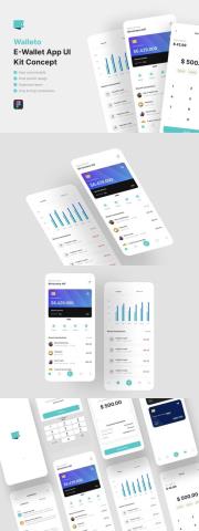 Walleto - E-Wallet App UI Kit » SCRiPTMAFiA.ORG | Download Full Nulled Scripts