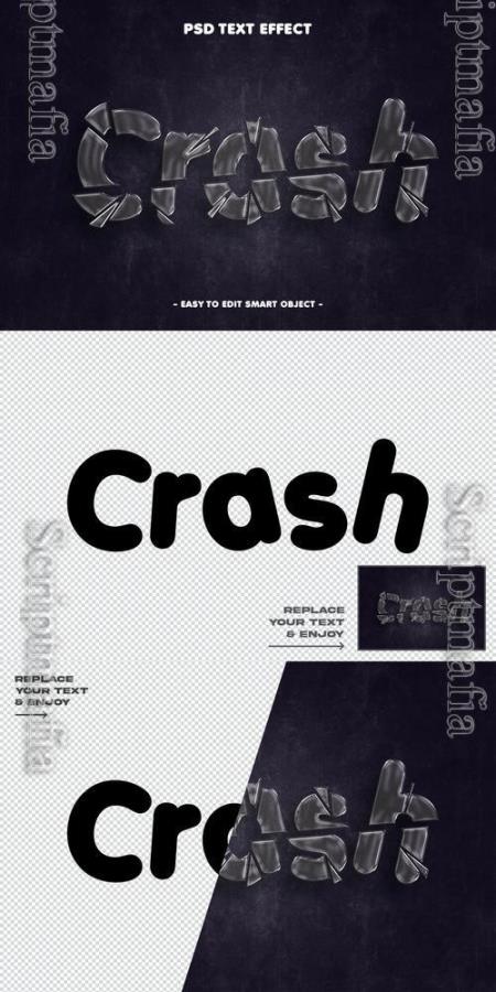 Crash Editable Psd Text Effect » SCRiPTMAFiA.ORG | Download Full Nulled ...